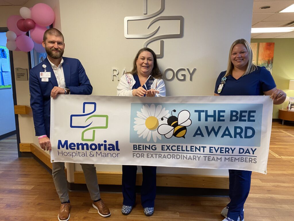 Peyton Dixon – BEE Award Winner – 4th Qtr 2024 | Memorial Hospital & Manor